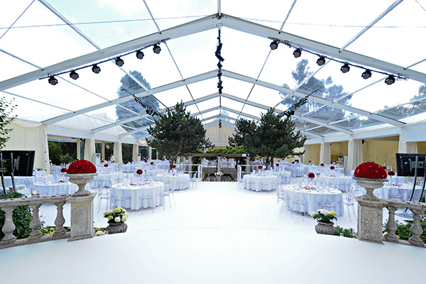 Clear PVC Marquee Covers - Custom Covers