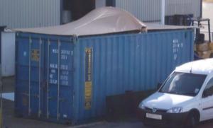 Container Shade Canopy - Custom Covers