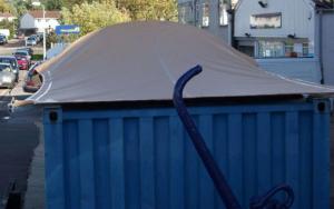 Container Shade Canopy - Custom Covers