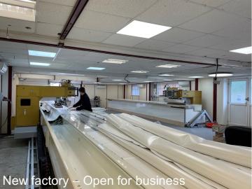 New extra PVC factory now open