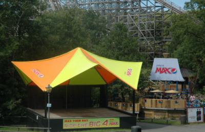 Bespoke Stage Canopy - Custom Covers